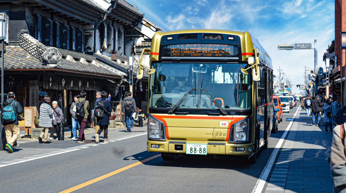 Tobu Bus West Koedo Kawagoe One Day Pass | Jorudan Mobile Tickets